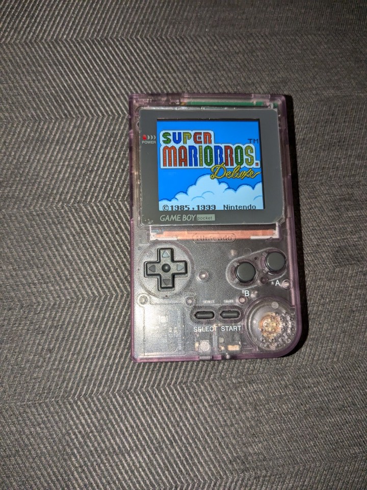 Nintendo Game Boy Pocket Color Poco custom PCB Console IPS LCD Q5 OSD W ...