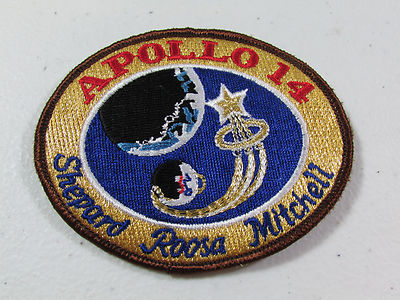 NASA Apollo 14 XIV Shepard Roosa Mitchell 3.5" Embroidered Emblem Patch ...