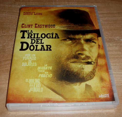 The Dollar Trilogy (The Man With No Name Trilogy) DVD New Sealed Region ...