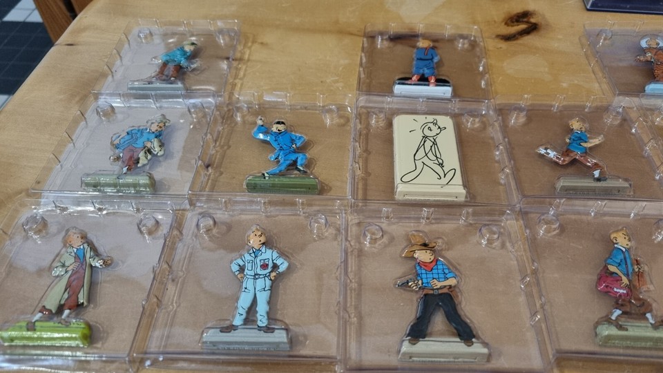24 figurines tintin Les Archives TINTIN | eBay