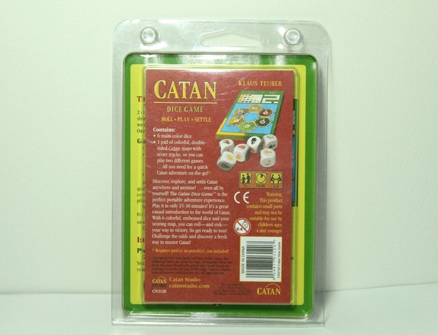 Catan Dice Game in Clamshell - for sale online | eBay
