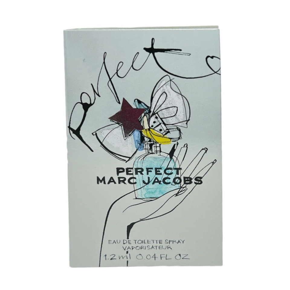 Perfect Marc Jacobs Eau De Toilette Travel Sample 1.2ml / .04 oz NEW | eBay