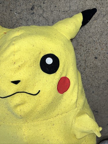 VTG 90s LARGE PIKACHU CUDDLE PILLOW - POKEMON SQUISH PLUSH BODY CENTER ...