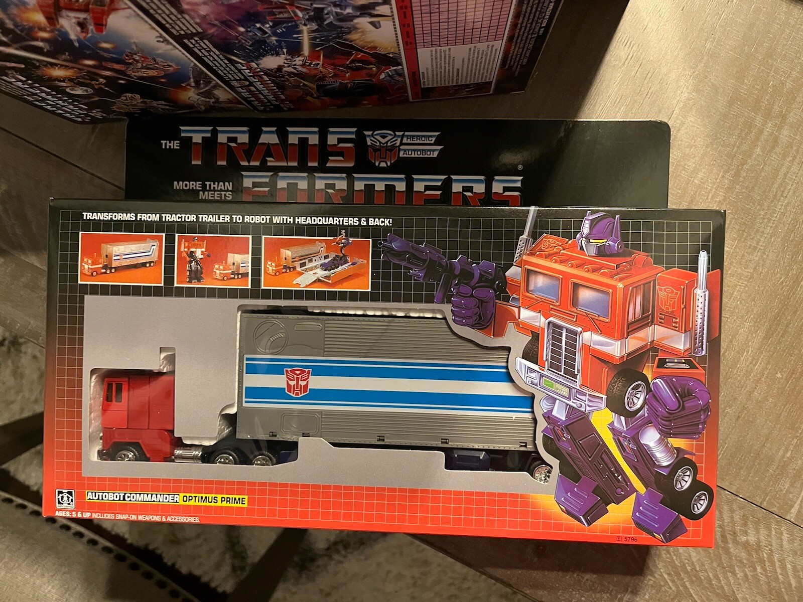 Transformers G1 Optimus Prime Reissue New, Sealed | eBay