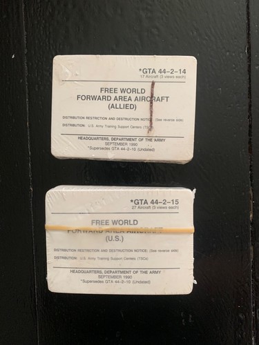 Department of Army GTA (Graphic Training Aids) | eBay