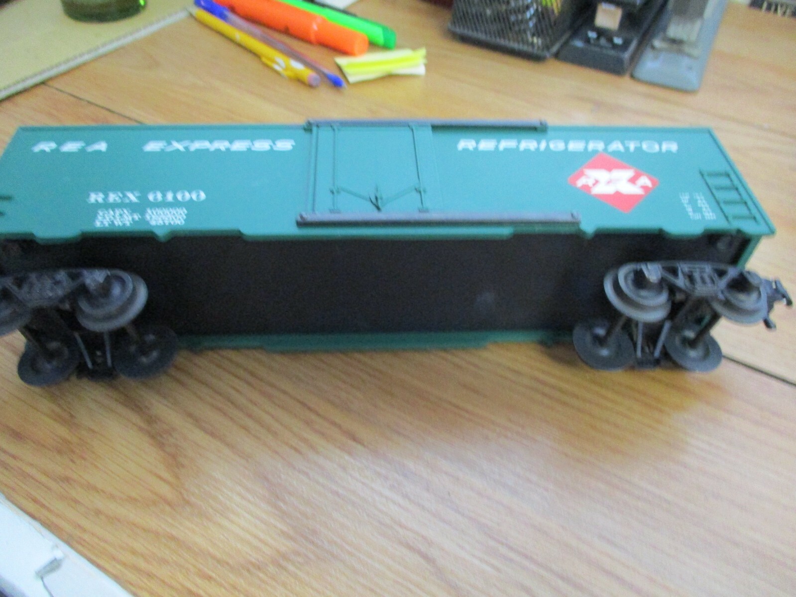 Vintage Kris Trains O SCALE REA Express Reefer REX 6100 O Gauge ~CLEAN ...