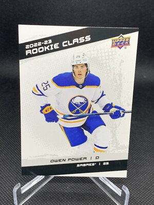 2022-23 Upper Deck Series 1 Hockey, Owen Power RC ROOKIE CLASS, Buffalo ...