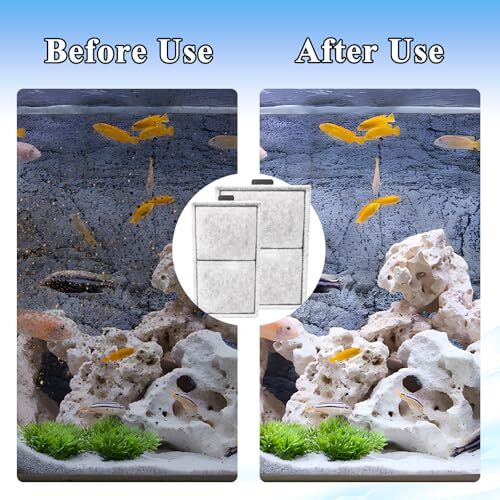 PF-S Filter Cartridges for TOP FIN PF10 Power Filters, Fish Tank 16 ...