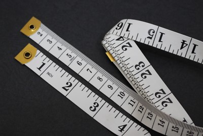 Dressmaker's Tape Measure Professional Tailor's Quality with Super Soft ...