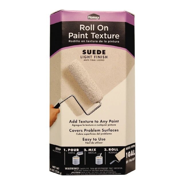2 Homax Roll On Paint Texture Additive Suede Light Finish Covers 175 Sq ...