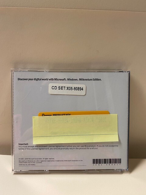 Microsoft Windows ME Millennium Edition Upgrade | eBay