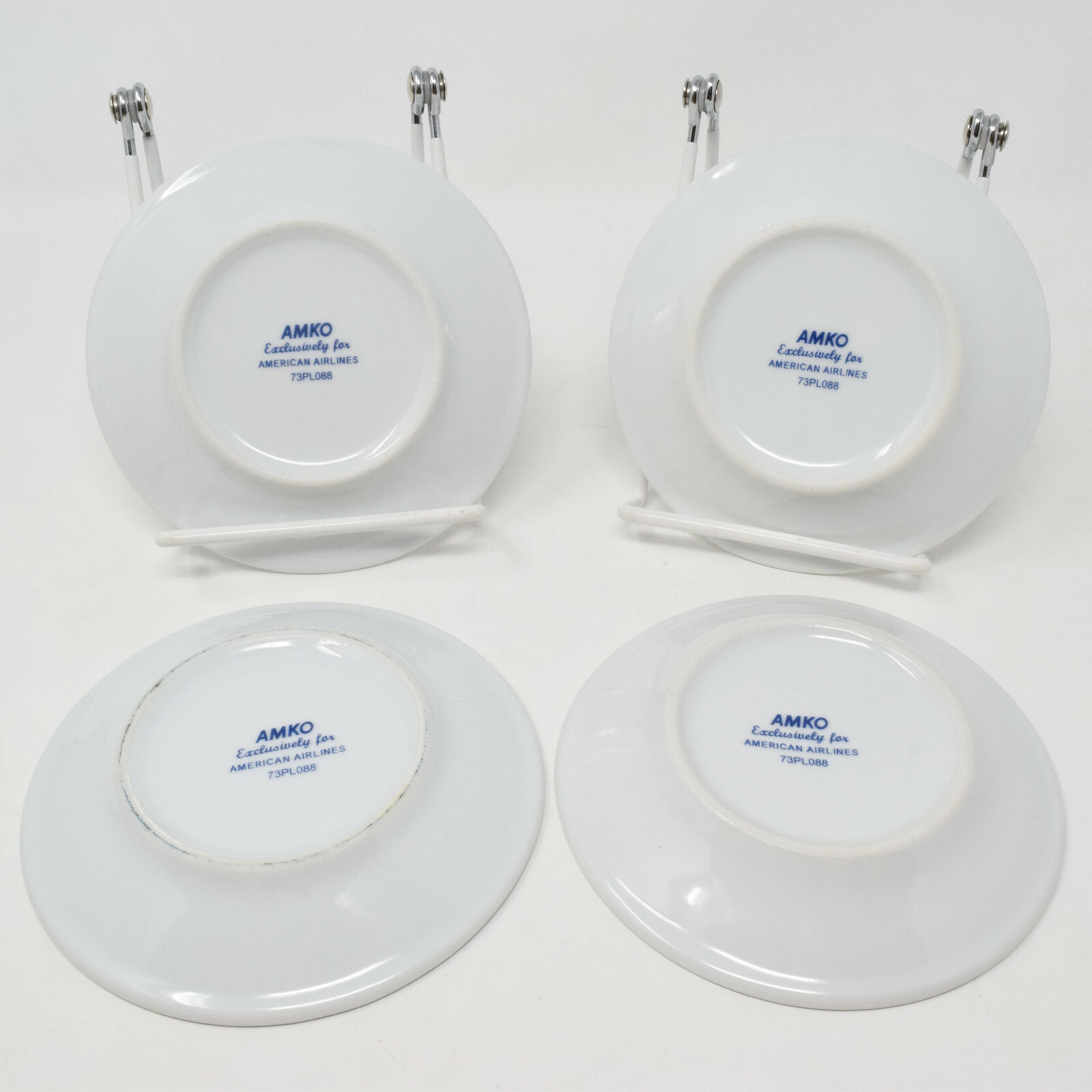 American Airlines Small Plates First Class AMKO 73PL088 5.5" Set of 4 ...
