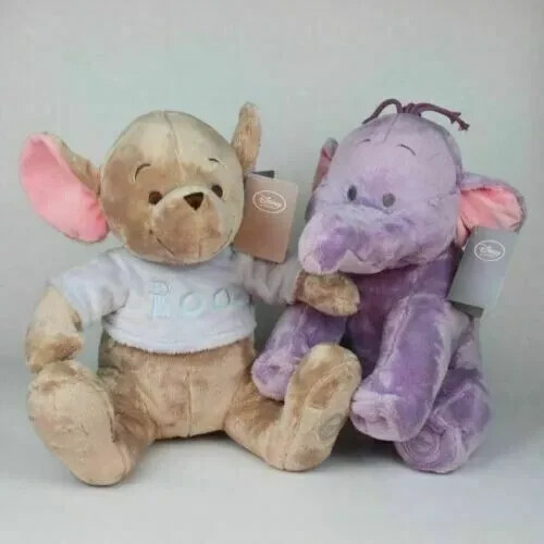 NWT Disney Heffalump Lumpy Plush & Roo Kangaroo Stuffed Toy Set of 2 | eBay