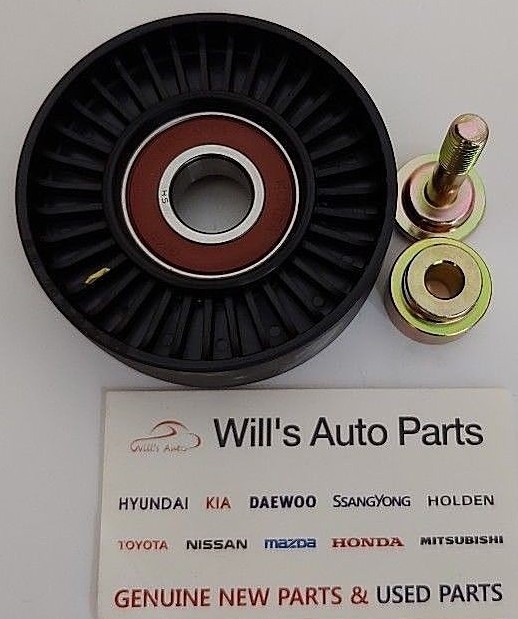 SSANGYONG MUSSO SPORTS 2.9L BELT TIGHTENER PULLEY ASSEMBLY 2004-2006 ...