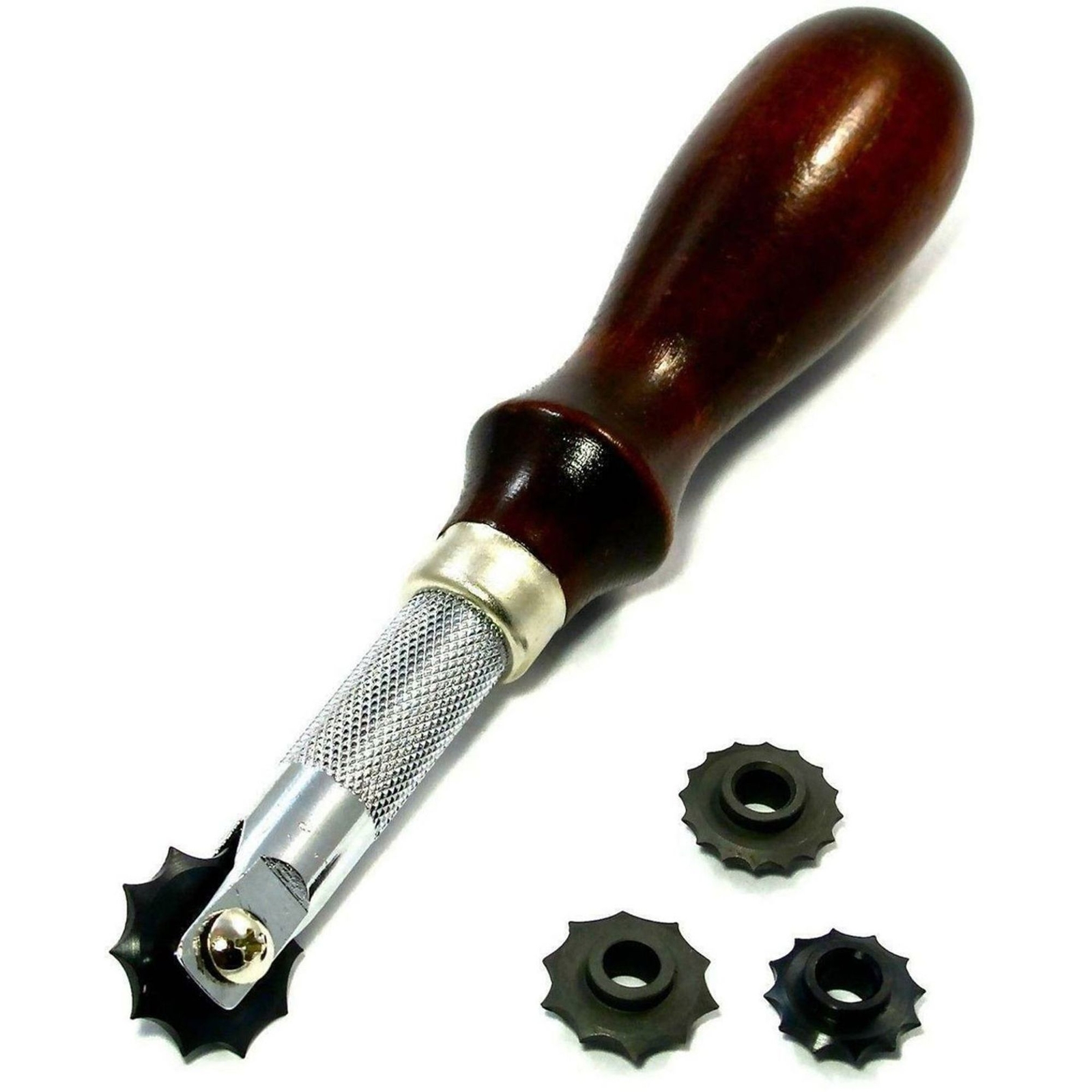 Seiwa Leathercraft Sewing Roulette Leather Stitching Wheel + 4 ...