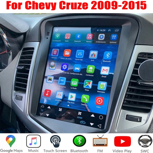 Car Carplay Radio For Chevy Cruze 2009-2015 Android 12 GPS Stereo ...
