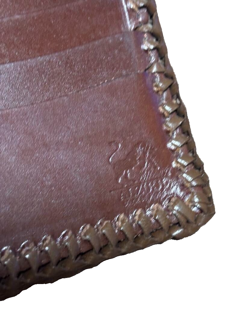 ALZUNI Back Cut Python Natural Color Biker Wallet Handmade Rare Design ...