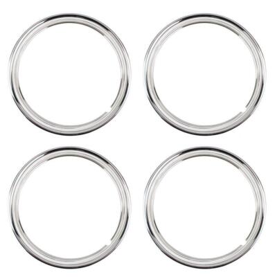 1940 Style Stainless Steel 15 Inch Beauty Ring, Ribbed, 4-Pack | eBay