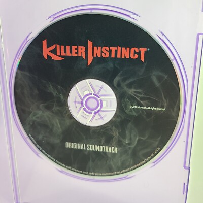 Killer Instinct Original Soundtrack CD | eBay