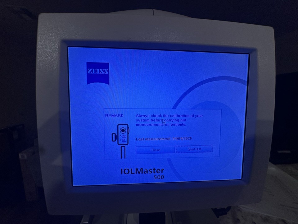 Zeiss IOLMaster 500 Optical Biometer A-Scan ,very Good Condition | eBay