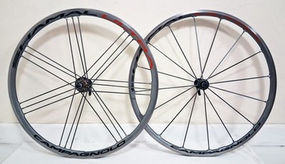 Campagnolo Shamal Ultra Rim Brake Gray Clincher Wheelset 9 / 10 / 11 ...