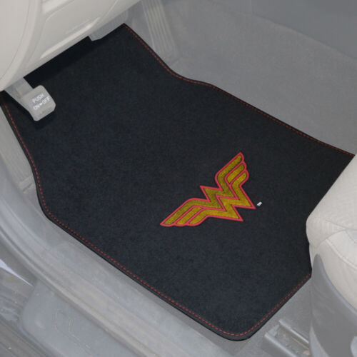 Wonder Woman Car Floor Mats 4 Pieces Full Set Protection Accessory for ...