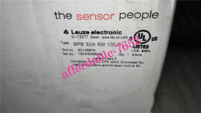 BPS 304i SM 100 D LEUZE Barcode Positioning System Shipping DHL/FedEX ...