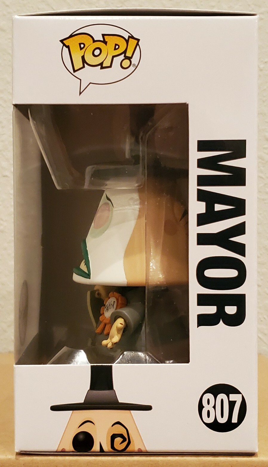 Funko Pop! Disney Nightmare Before Christmas MAYOR #807 Limited Edition ...