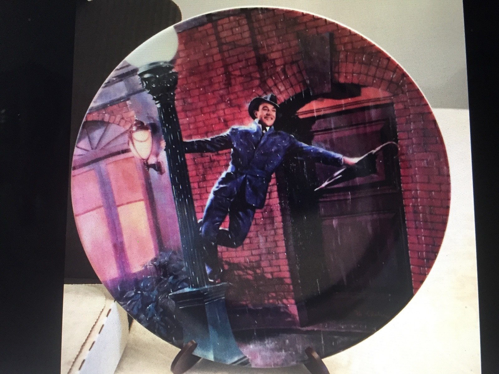 Singing in the Rain Collector Plate Edwin M. Knowles 1990 MIB.FIRST ...