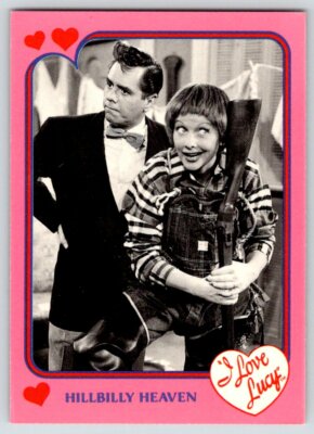HILLBILLY HEAVEN #13 I Love Lucy Pacific Trading Card Lucille Ball B110 ...