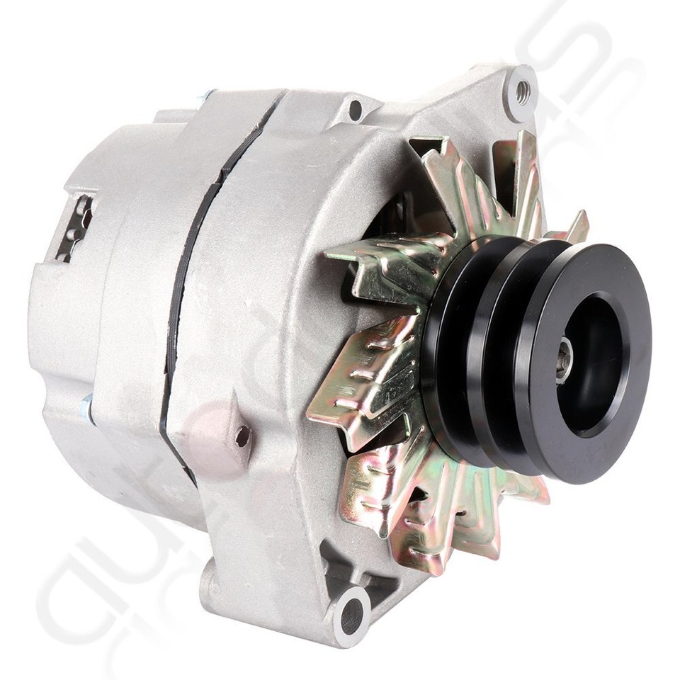 Alternator Tractor for Chevy 10SI 1-Wire One Wire 2 Groove Pulley 7127 ...