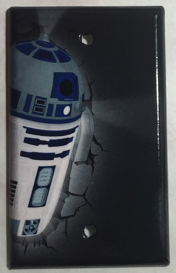 Star Wars R2D2 R2-D2 Light Switch Power Outlet Wall Cover Plate Home ...