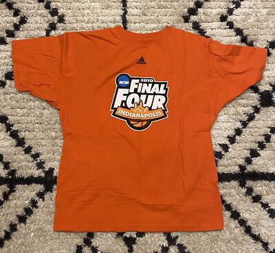 Adidas Final Four Shirt Mens Medium 2010 Indianapolis Basketball Duke ...