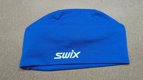 Swix Blue Ski Cap Beanie Hat Size 58 Biathlon Cross Country Lightweight ...