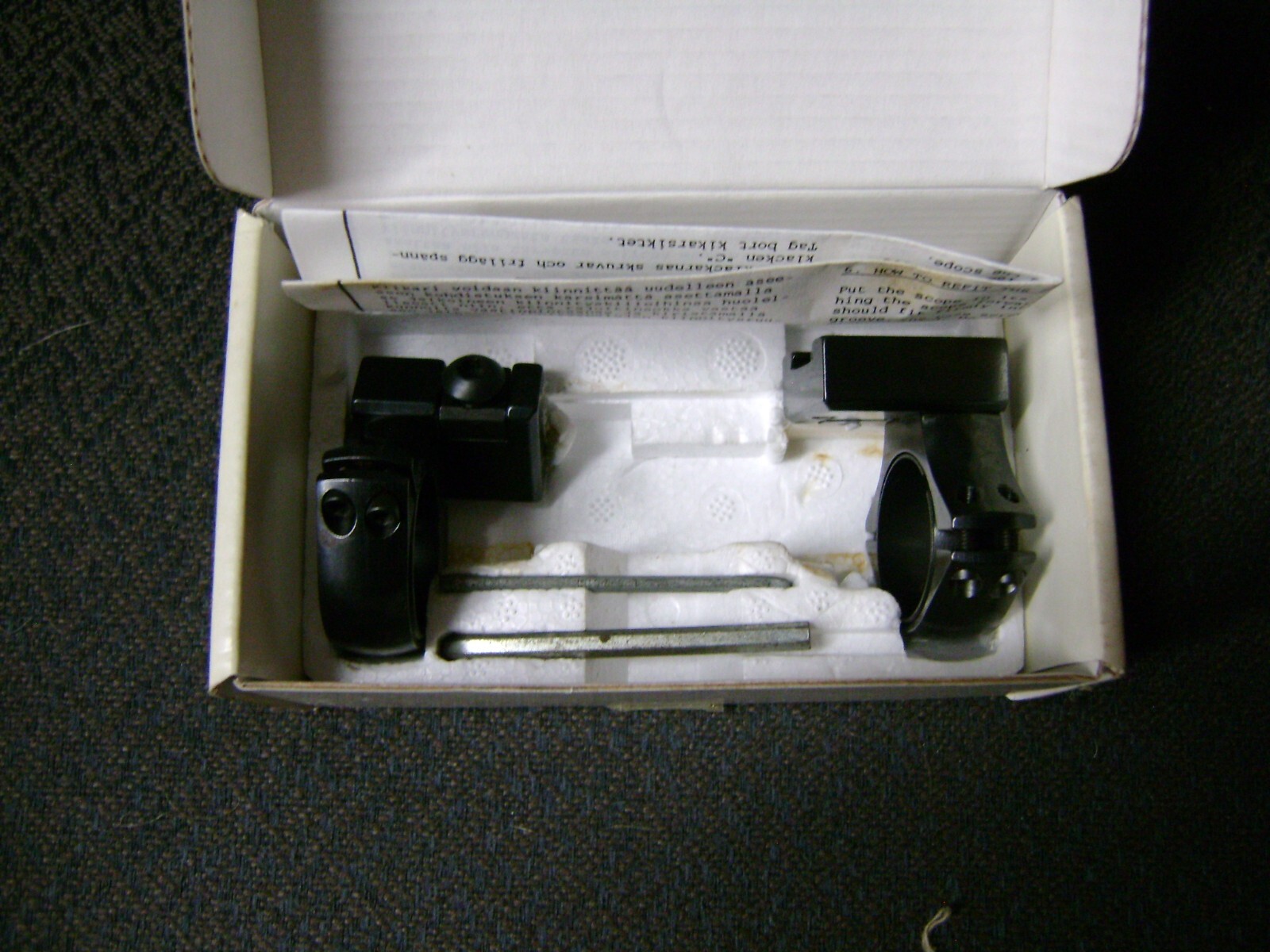 SAKO SCOPE RINGS L579 | eBay