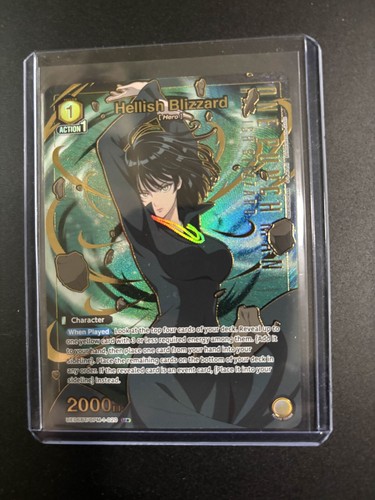 Hellish Blizzard OPM-1-020 U* Union Arena Card English One Punch Man | eBay