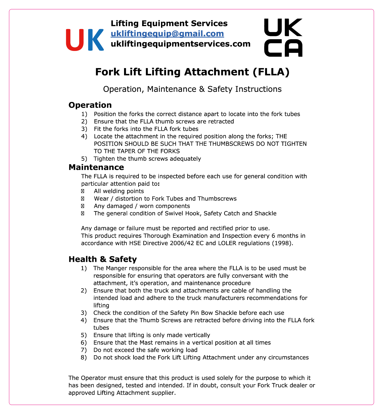 3 Tonne Forklift Lifting Hook Attachment 3000kg Telehandler Crane Jib ...