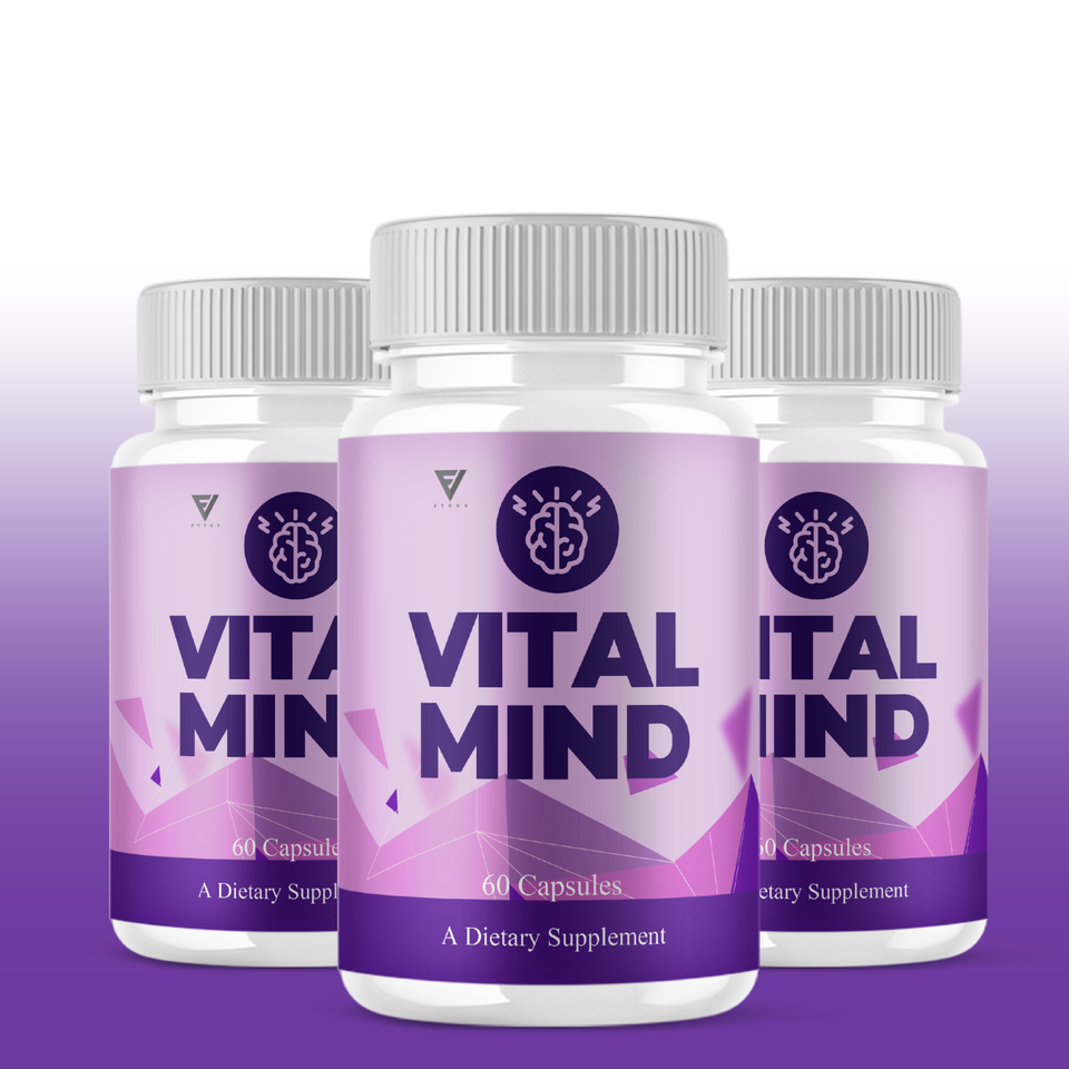 (3 Pack) Vital Mind Memory Support, Vital Mind Max Focus Formula (180 Capsules) | eBay