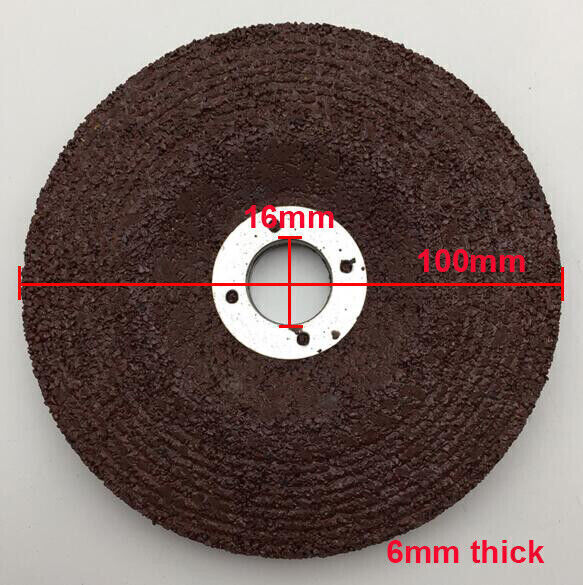 100mm/125mm Angle Grinder Metal Grinding Discs Wheel Steel Inox Cutting ...