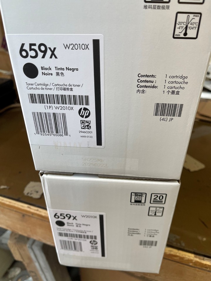 2 Of HP 659X HIGH CAPACITY W2010X 659XTONER BRAND NEW GENUINE As ...