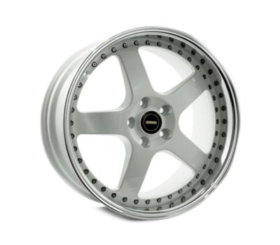 To Suit FORD FALCON FG WHEELS PACKAGE: 19x8.5 19x9.5 Simmons FR-1 White ...