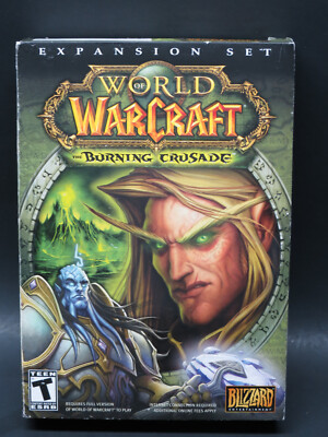 World of Warcraft: The Burning Crusade Expansion Set (4 Disc PC Set) PC ...