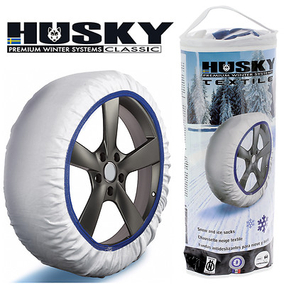 Sumex Husky Textile Winter Car Wheel Ice, Frost & Snow Chain Socks for ...