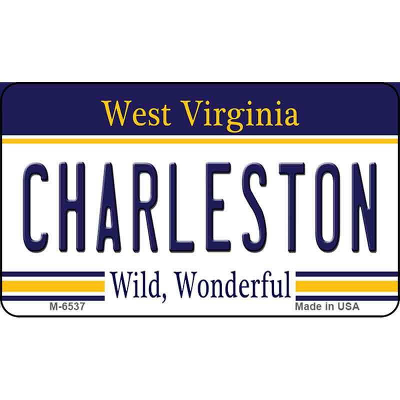 Charleston West Virginia State License Plate Tag Magnet M-6537 | eBay