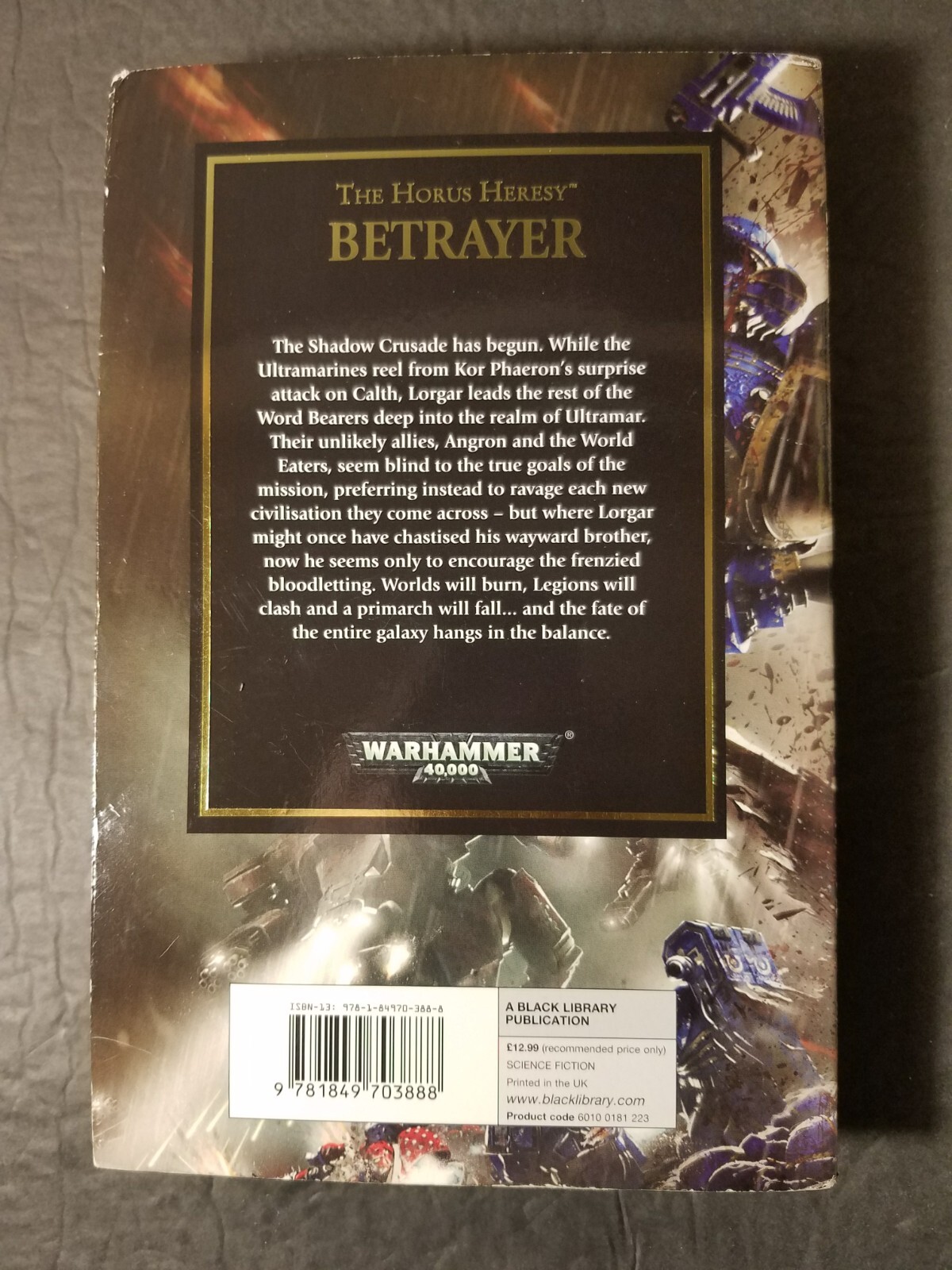 Horus Heresy Ser.: Betrayer by Aaron Dembski-Bowden (2018, Trade ...