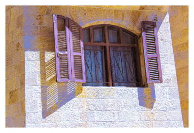 Colorful Window Shutters, 12"x16", Fine Art Museum Quality Print | eBay