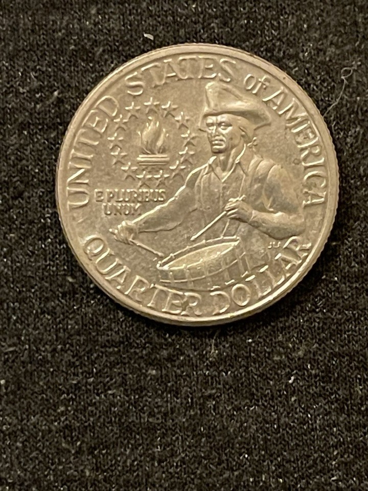 1776-1976 Bicentennial Drummer Boy Quarter D. Rim Error! No Mint Mark ...
