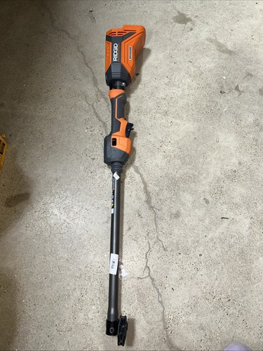 RIDGID 18V Brushless 14 in. Cordless String Trimmer R01201VNM Powerhead ...