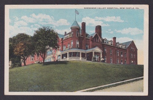 Postcard, United States, New Castle PA, Shenango Valley Hospital | eBay