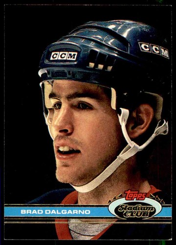 1991-92 TOPPS STADIUM CLUB BRAD DALGARNO #371 | eBay